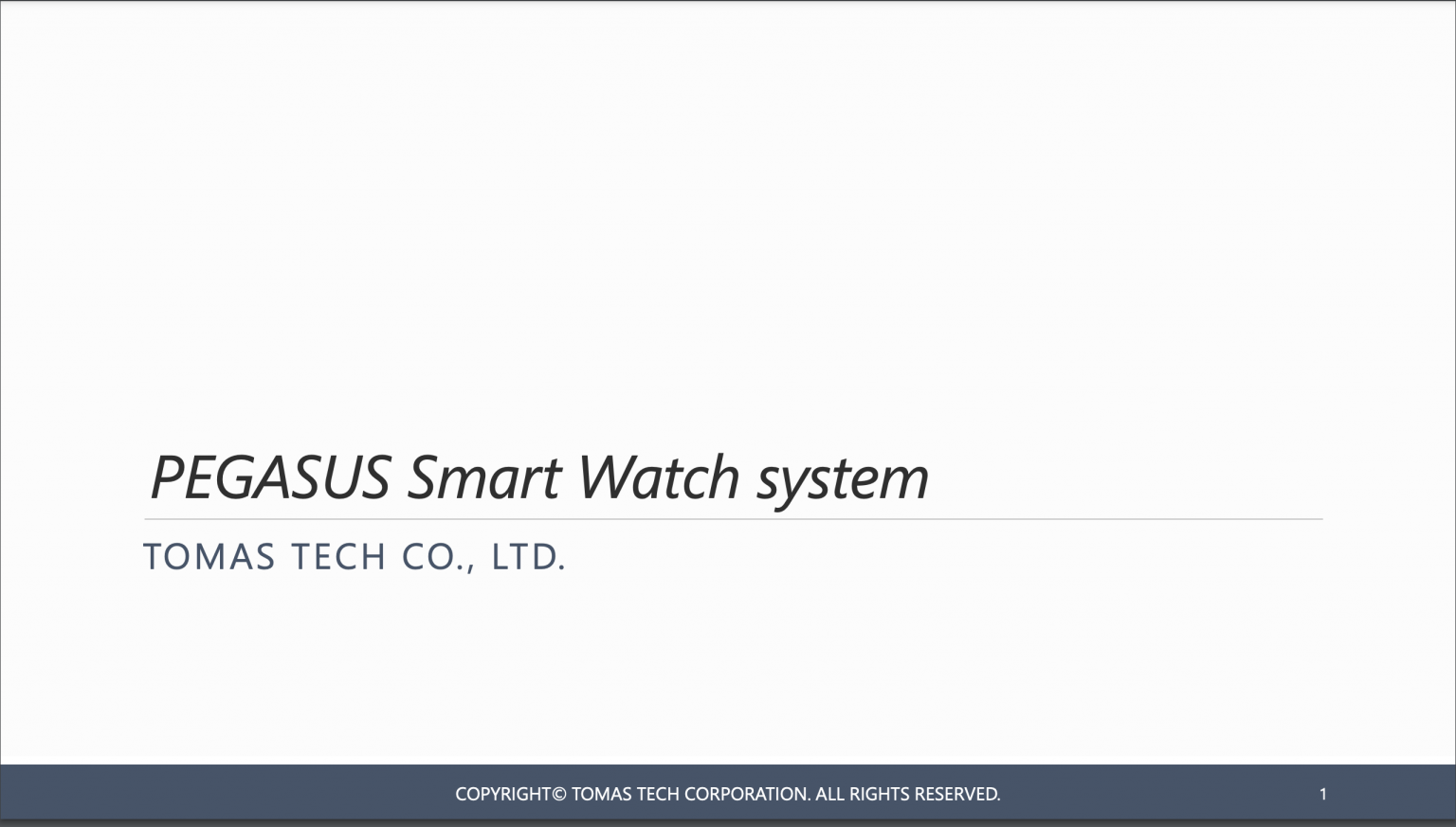 PEGASUS呼び出しシステム 概要資料 英語