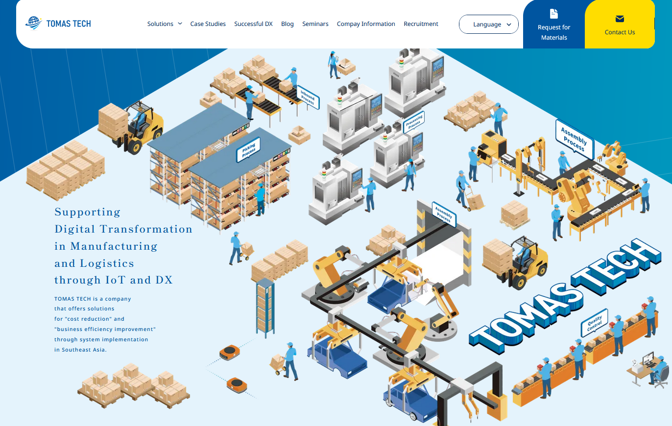 TOMAS TECH’s Support: End-to-End Partnership from the Start